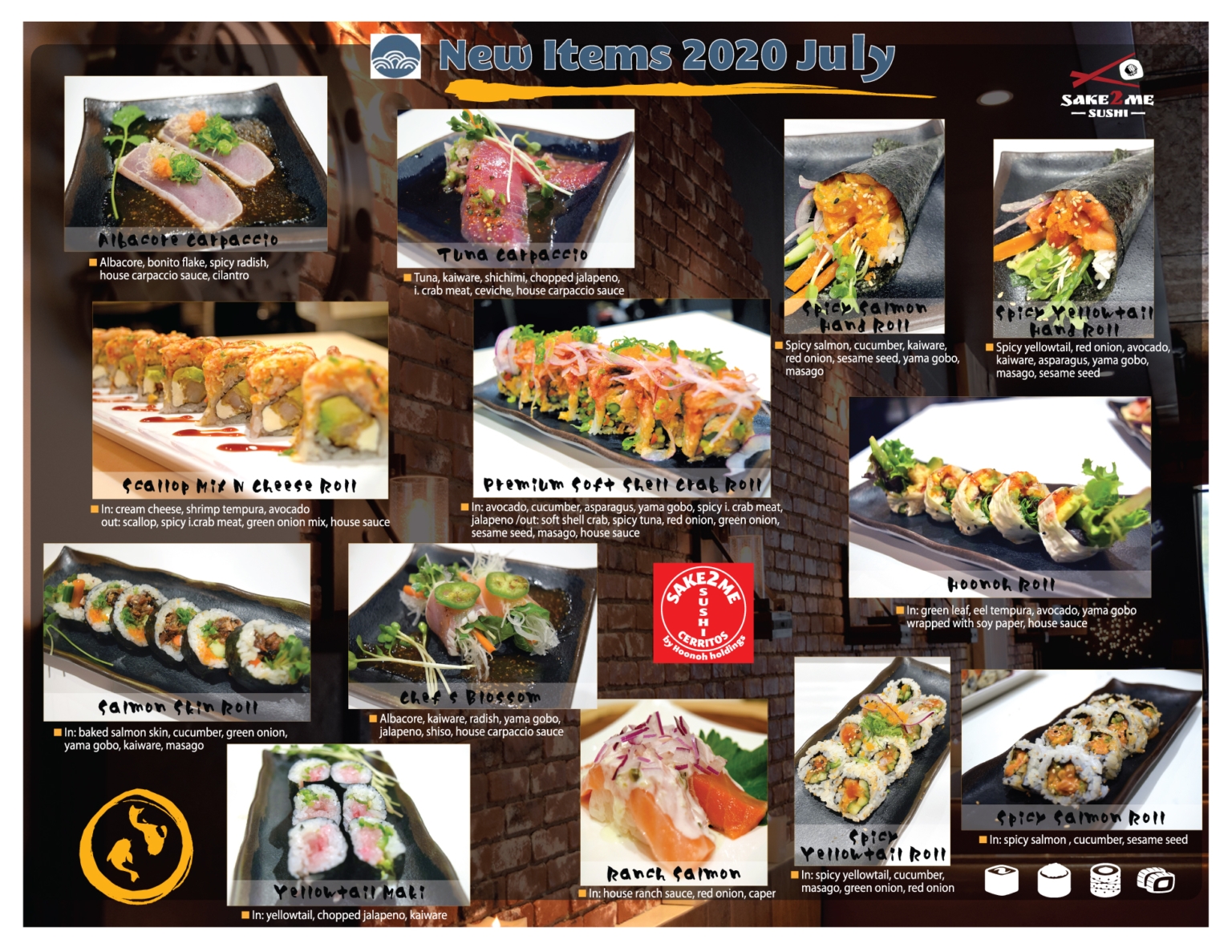 Menu with Price | sake2me