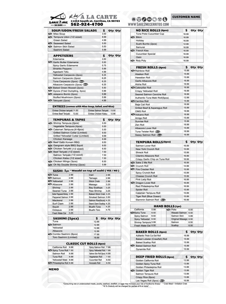 Sake2Me - Cerritos | Premium Sushi and Rolls